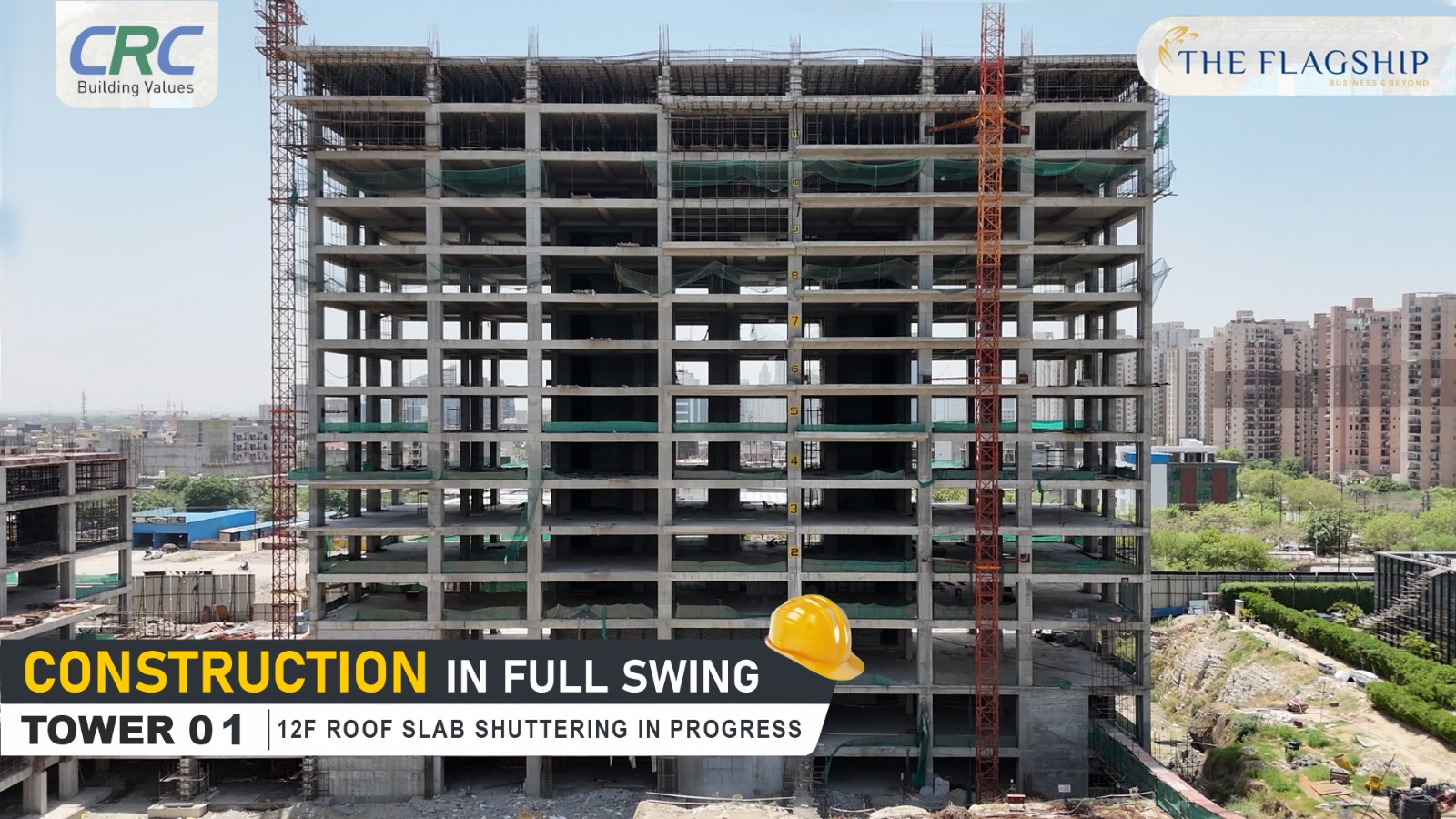 CRC The Flagship, Commercial Project in Noida, Office Retail Space ...